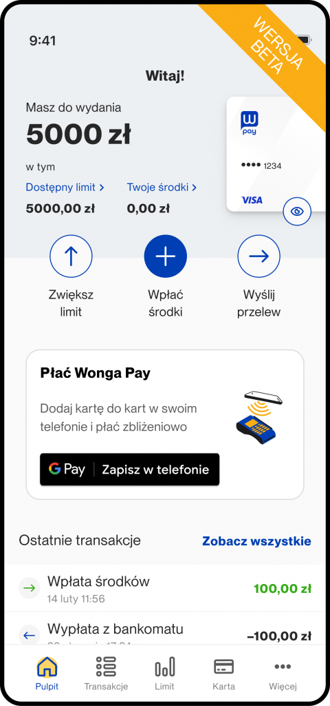 Wonga Pay, czyli płatności online i offline w jednym - PRNews.pl